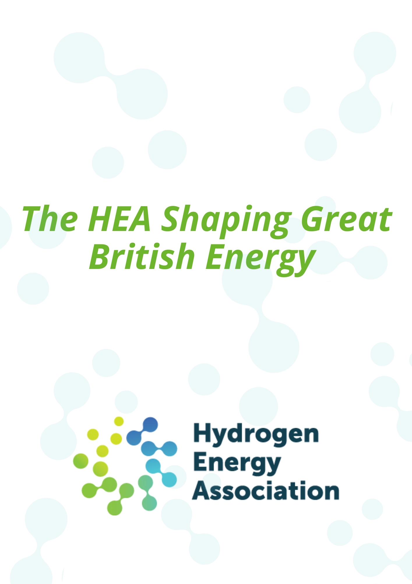 The HEA shaping Great British Energy – Hydrogen Energy Association